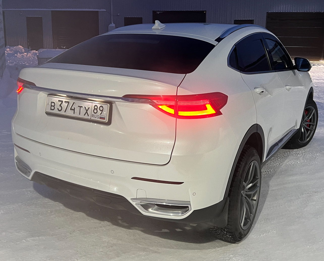 Буквам быть или не быть… — Haval F7x (1G), 2 л, 2020 года | стайлинг | DRIVE2