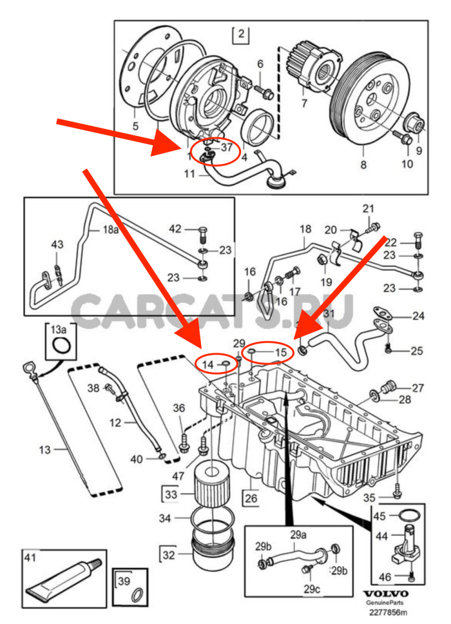 Масленка не гаснет секунду-две — Volvo S60 (1G), 2,5 л, 2007 года ...