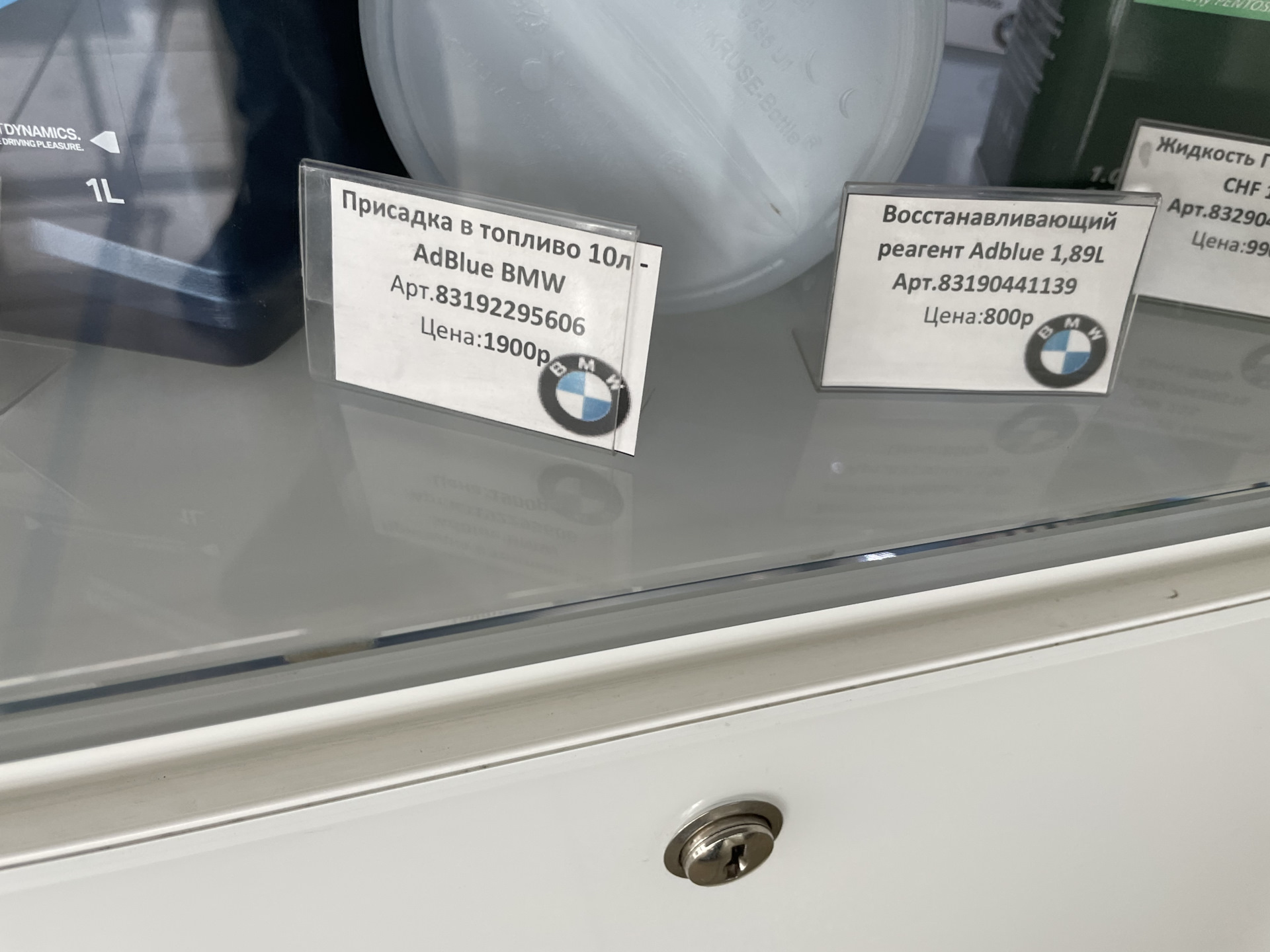 Мочевина. AdBlue. Вся правда — BMW X5 (G05), 3 л, 2022 года | заправка ...