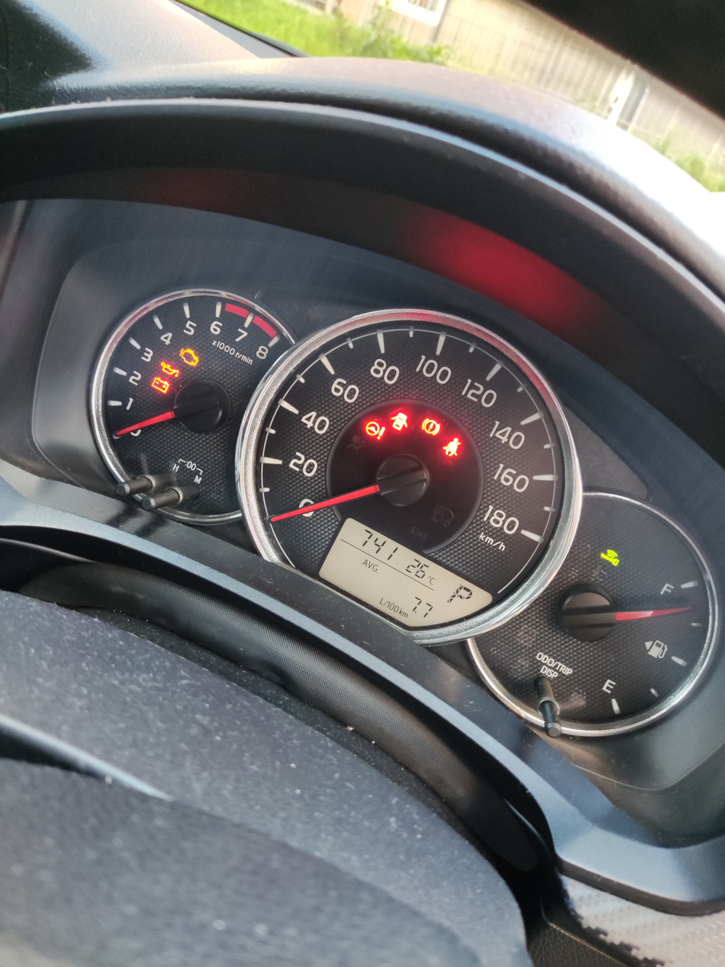 Перевод км/л в л/100км на Toyota Corolla Fielder NZE 161 — Toyota E160 ...