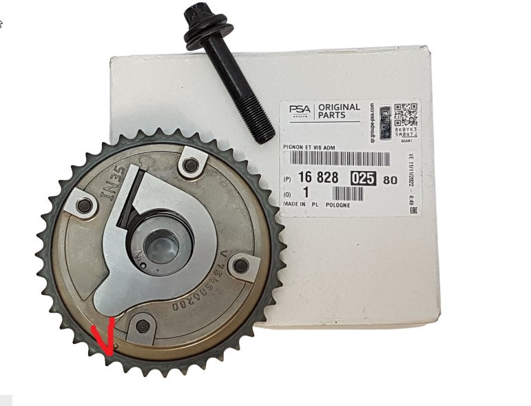 Шестерня фазораспелеления.вопрос. — Peugeot 308 (1G), 1,6 л, 2008 года ...