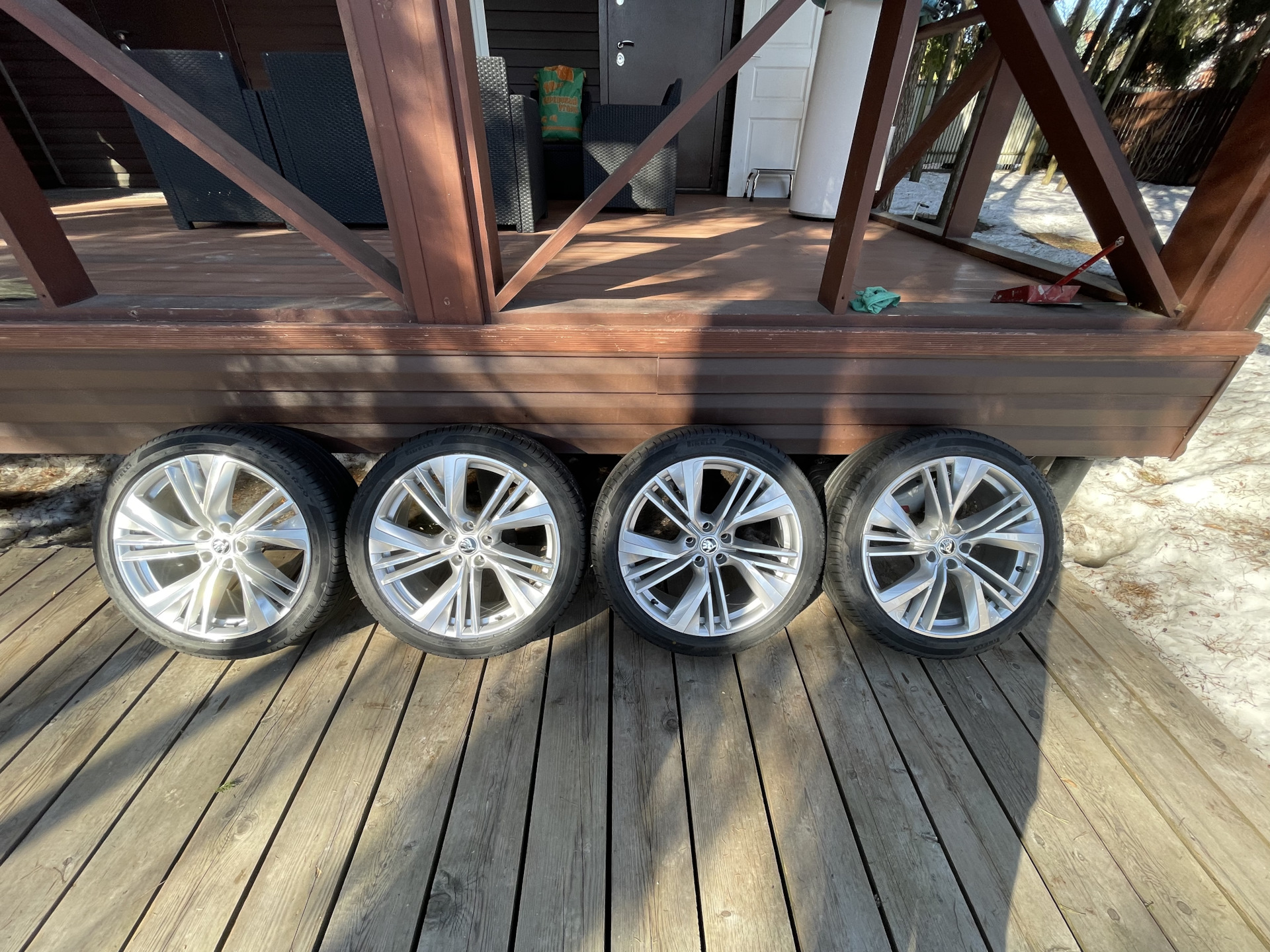 Ignite r20 — Skoda Kodiaq (1G), 2 л, 2020 года | колёсные диски | DRIVE2