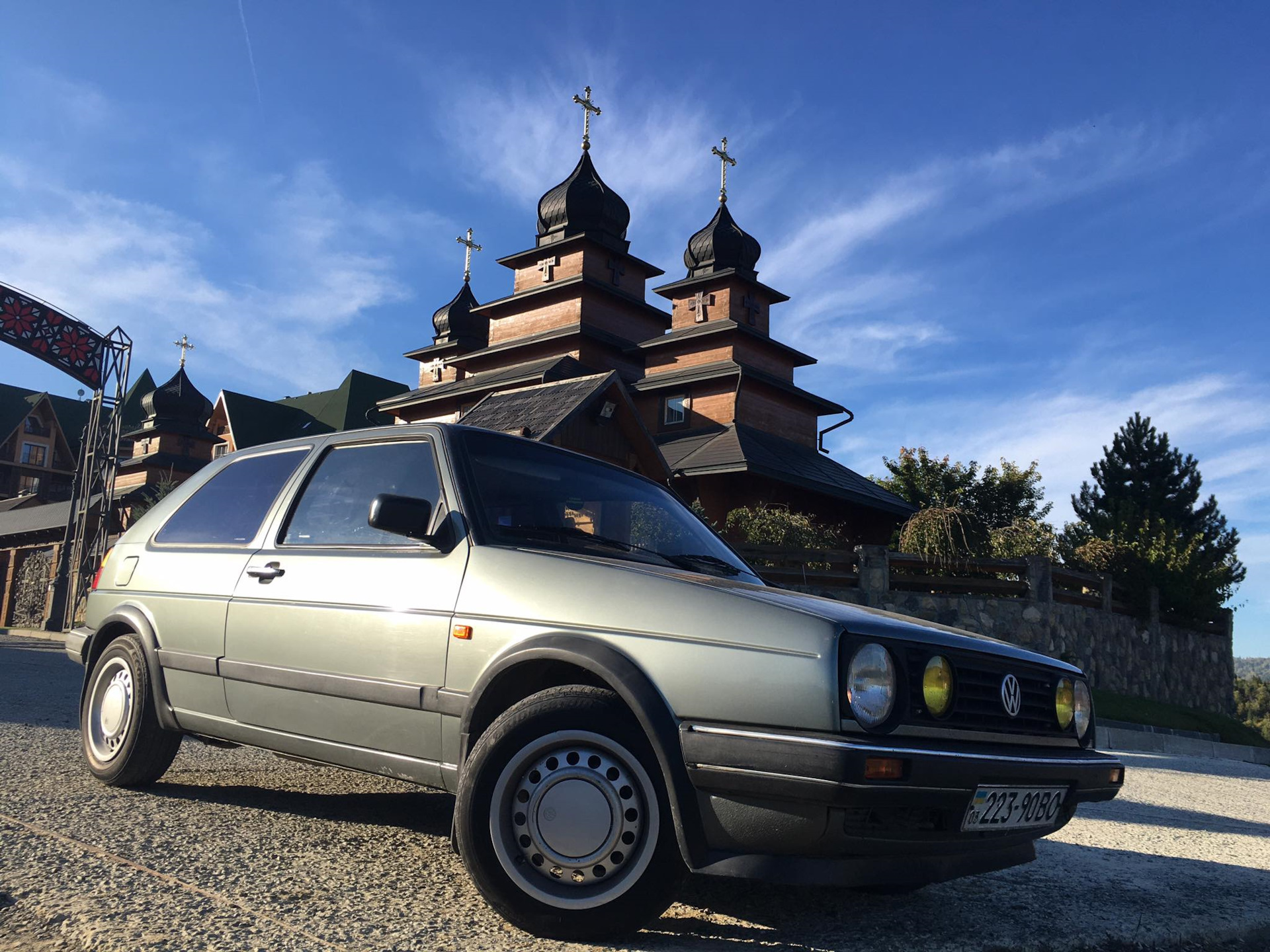 Просто красиві фотки=) — Volkswagen Golf Mk2, 1,6 л, 1987 года ...