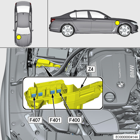 Ошибка вентилятора двигателя Engine Fan — BMW 7 series (G11/G12), 4,4 л ...