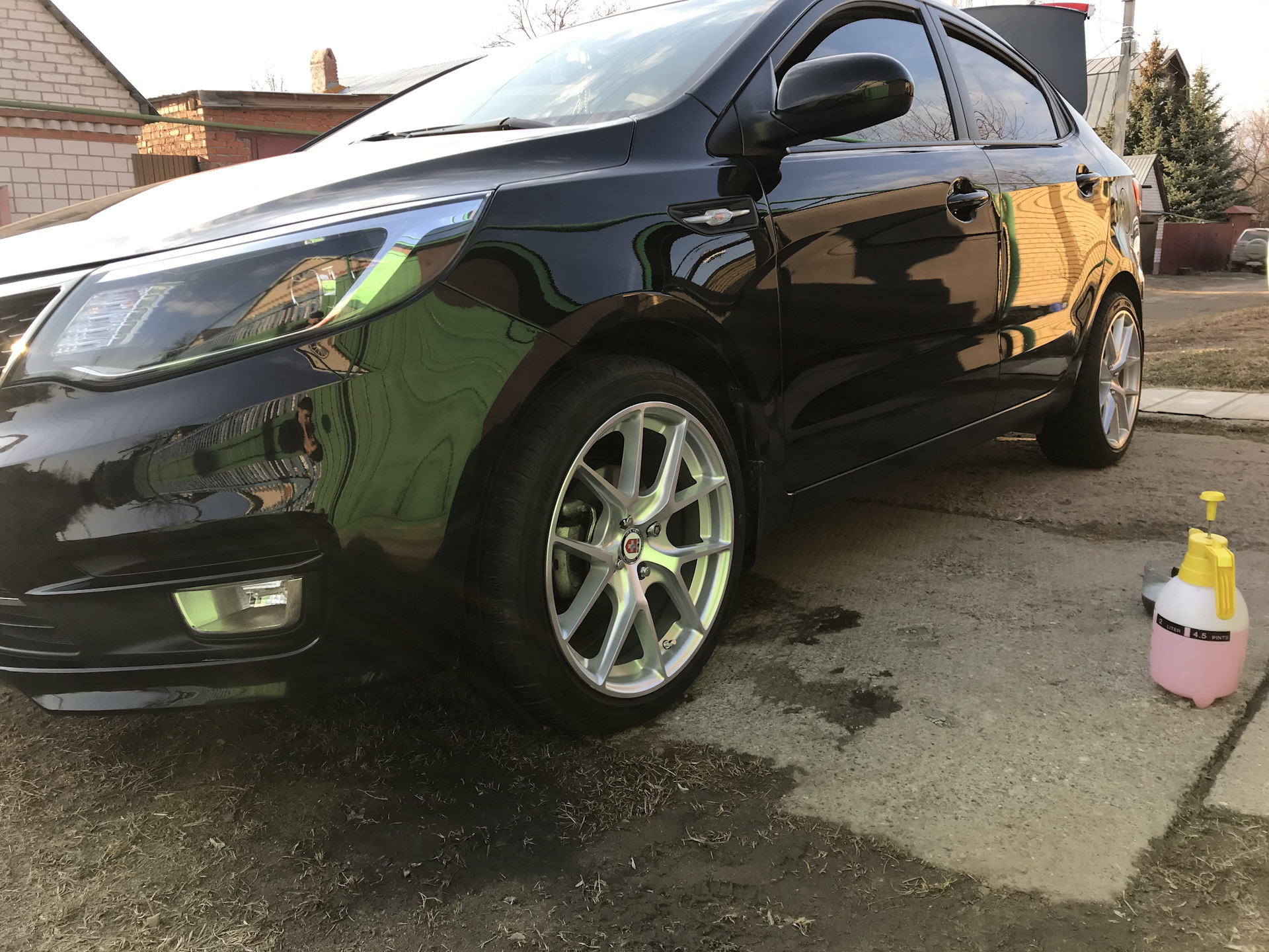 Диски — KIA Rio (3G), 1,6 л, 2016 года | колёсные диски | DRIVE2
