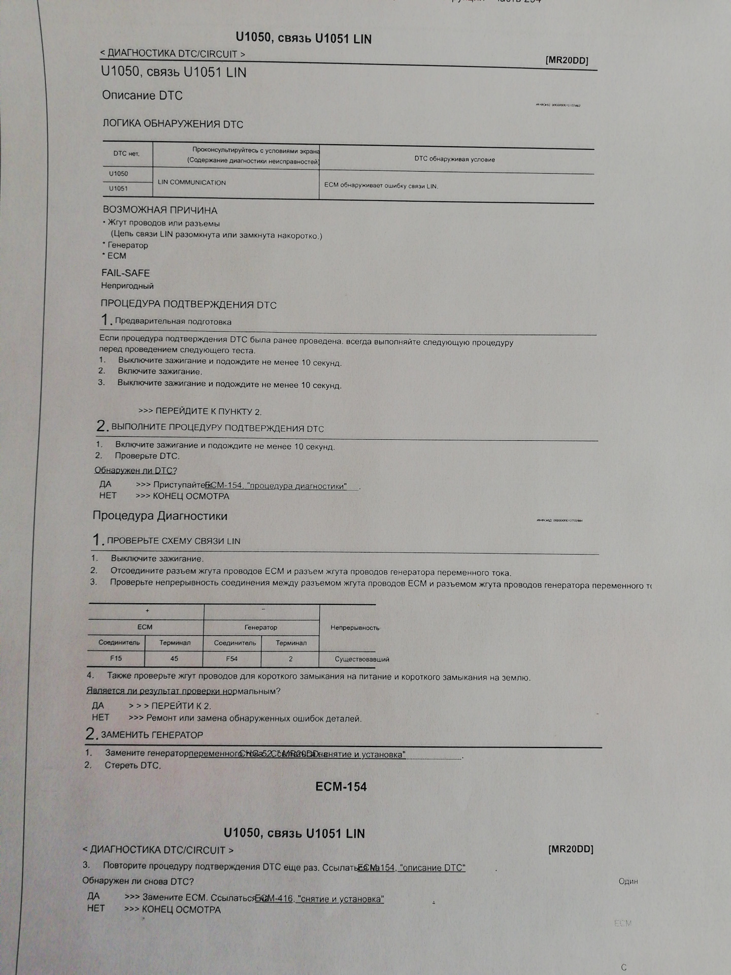 Ошибка u1051 scp (j1850) — Nissan Qashqai (2G), 2 л, 2016 года ...