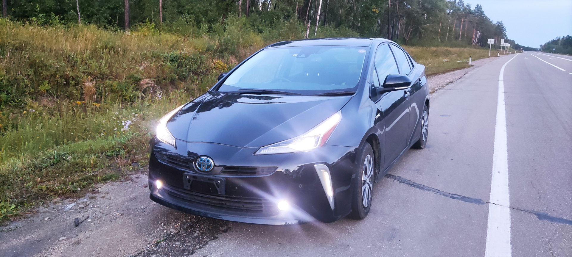 Ходовые огни. Опыты — Toyota Prius (50), 1,8 л, 2019 года | своими ...
