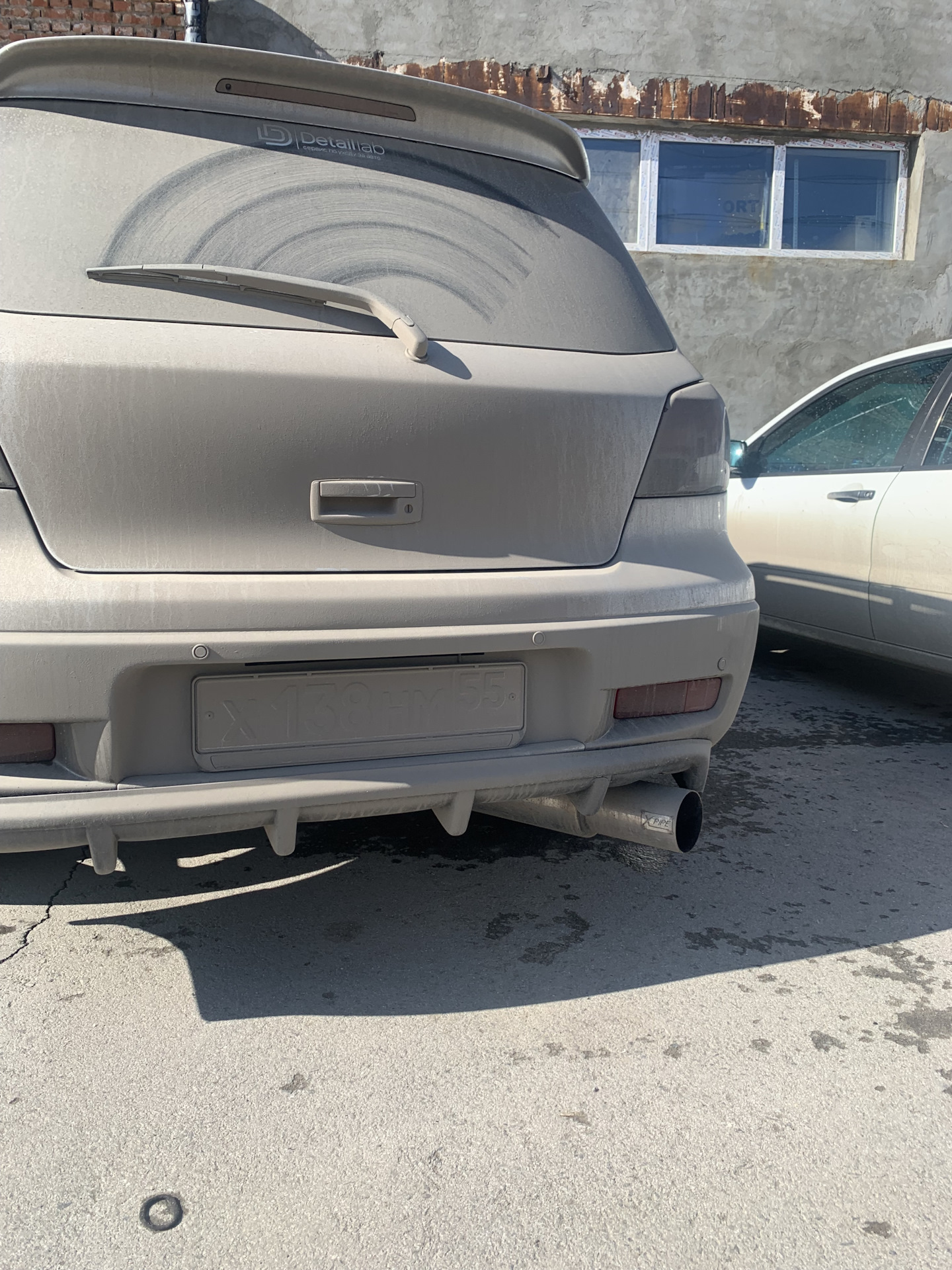 Банка прямоток — Mitsubishi Outlander (1G), 2,4 л, 2002 года | своими ...