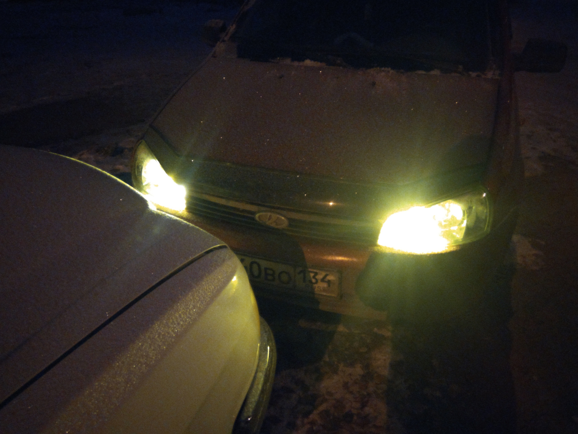 Габаритные лампы — Lada Калина седан, 1,6 л, 2007 года | расходники ...