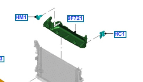 Клипсы-Пистоны — Ford Focus Hatchback III, 1,6 л, 2012 года | запчасти ...