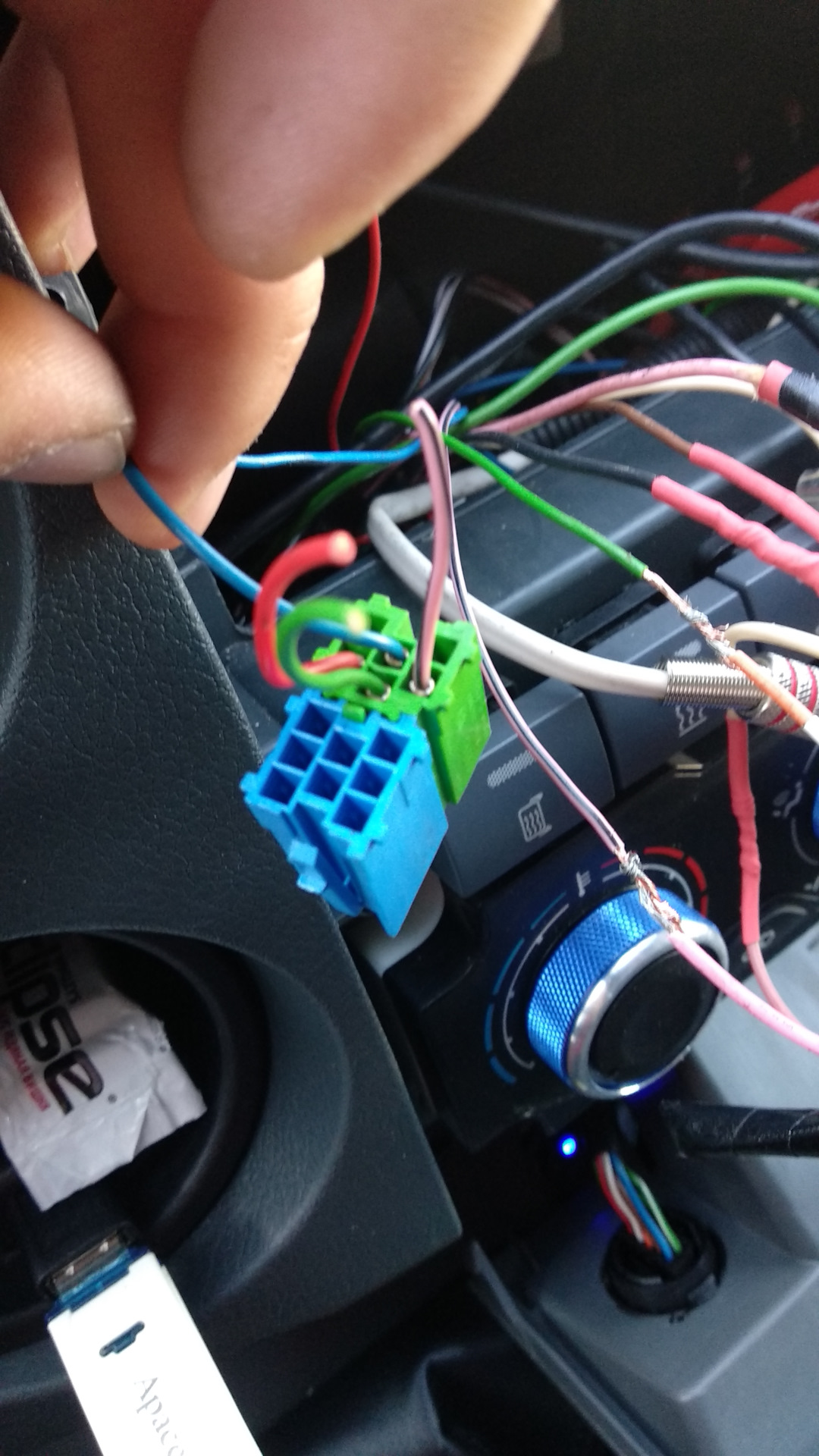 Установка магнитолы и динамиков — ГАЗ Газель Next, 2,8 л, 2017 года ...