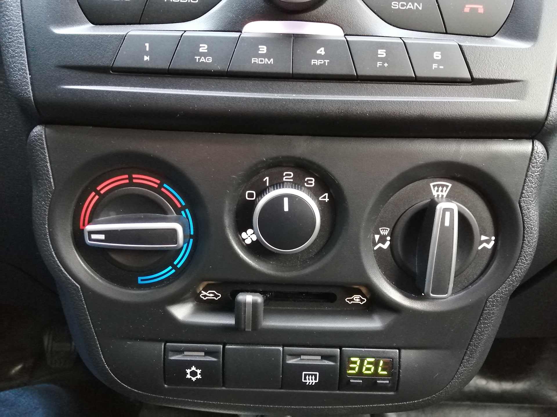 Крутилки печки — Lada Гранта (2G) FL, 1,6 л, 2019 года | аксессуары ...
