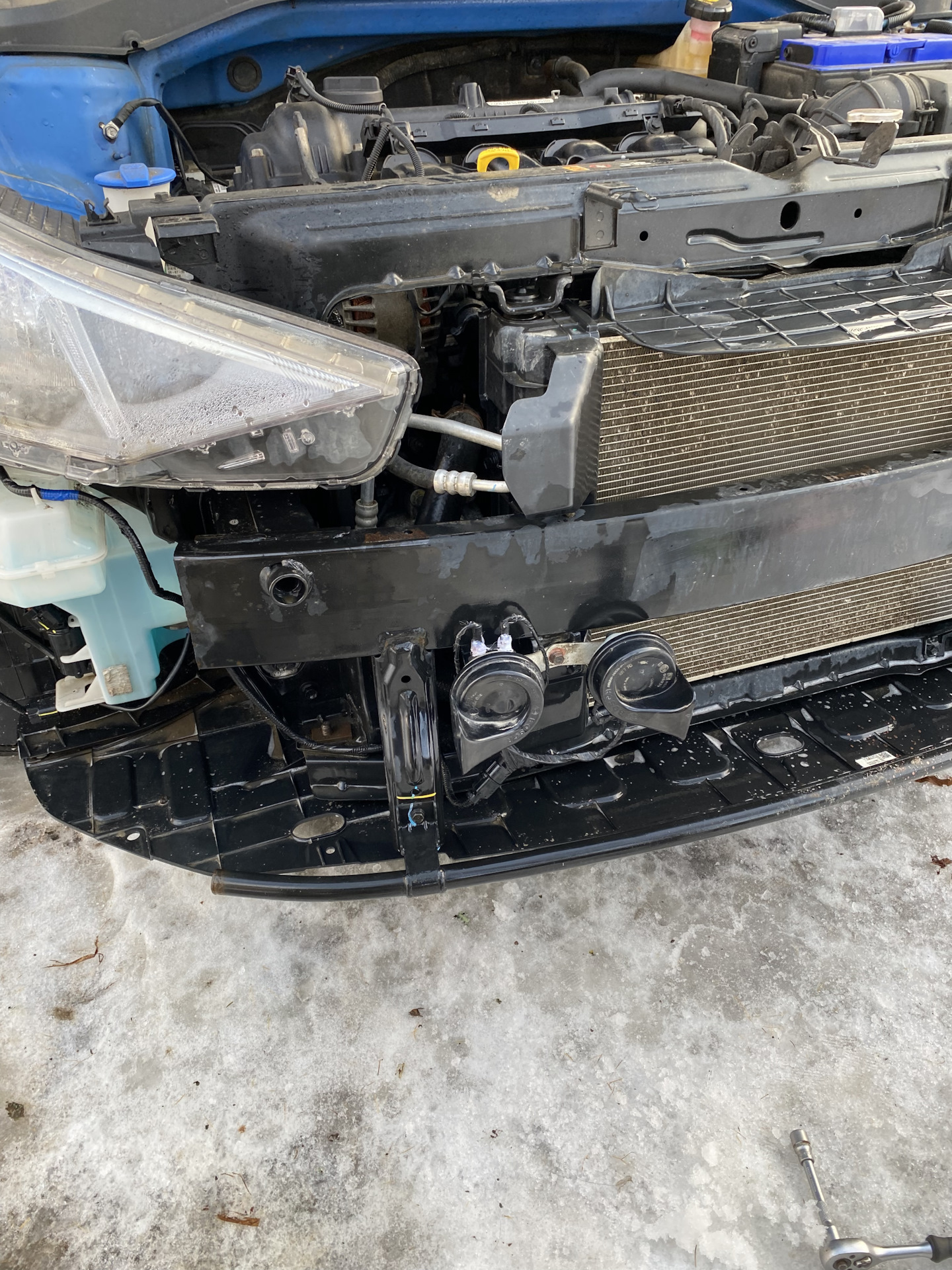 Клаксон — Hyundai Solaris (2G), 1,6 л, 2017 года | аксессуары | DRIVE2