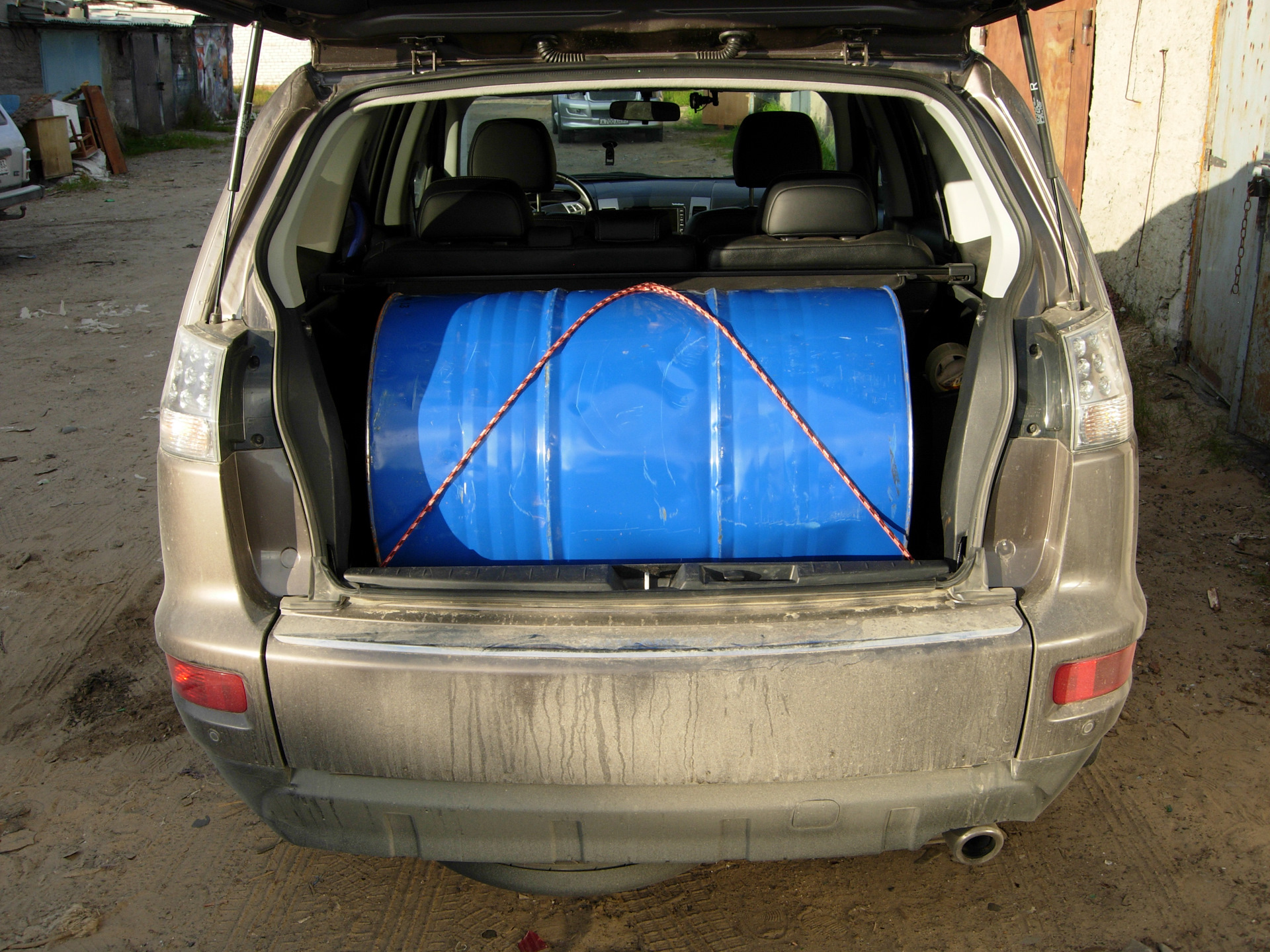 Про первую зиму на MMC Outlander XL — Mitsubishi Outlander XL, 3 л ...