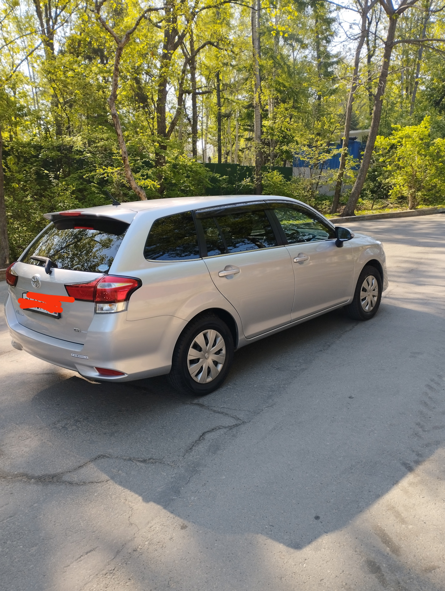 Fielder cross Modellista Один такой — Toyota Corolla Fielder (E160), 1,5 л, 2016 года ...