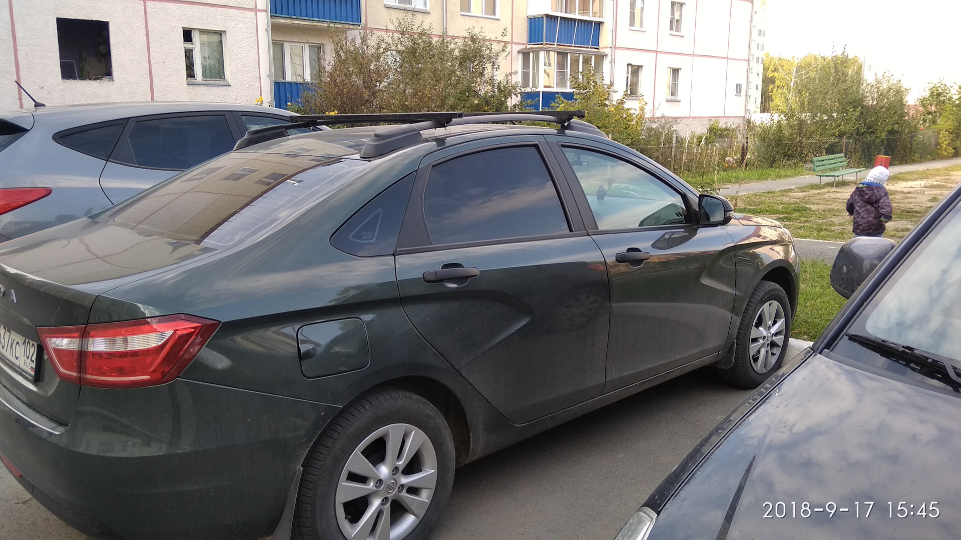 РЕЙЛИНГИ НА ЛАДУ ВЕСТУ — LADA Vesta, 1,6 л., 2018 года | тюнинг | DRIVE2