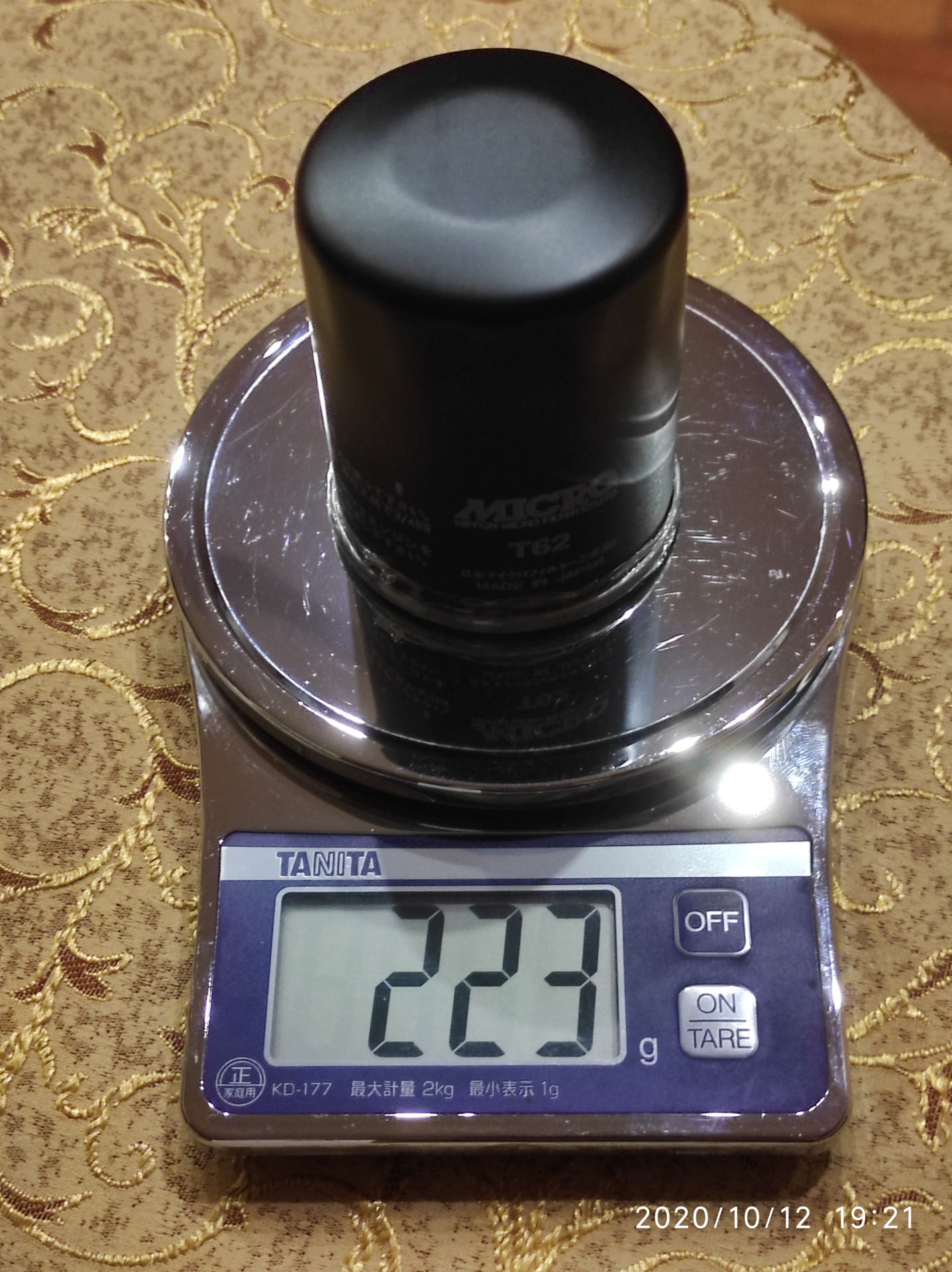 Плагиат пост по масляному фильтру Micro T62 — Honda Civic Ferio (6G), 1,5 л, 1996 года ...