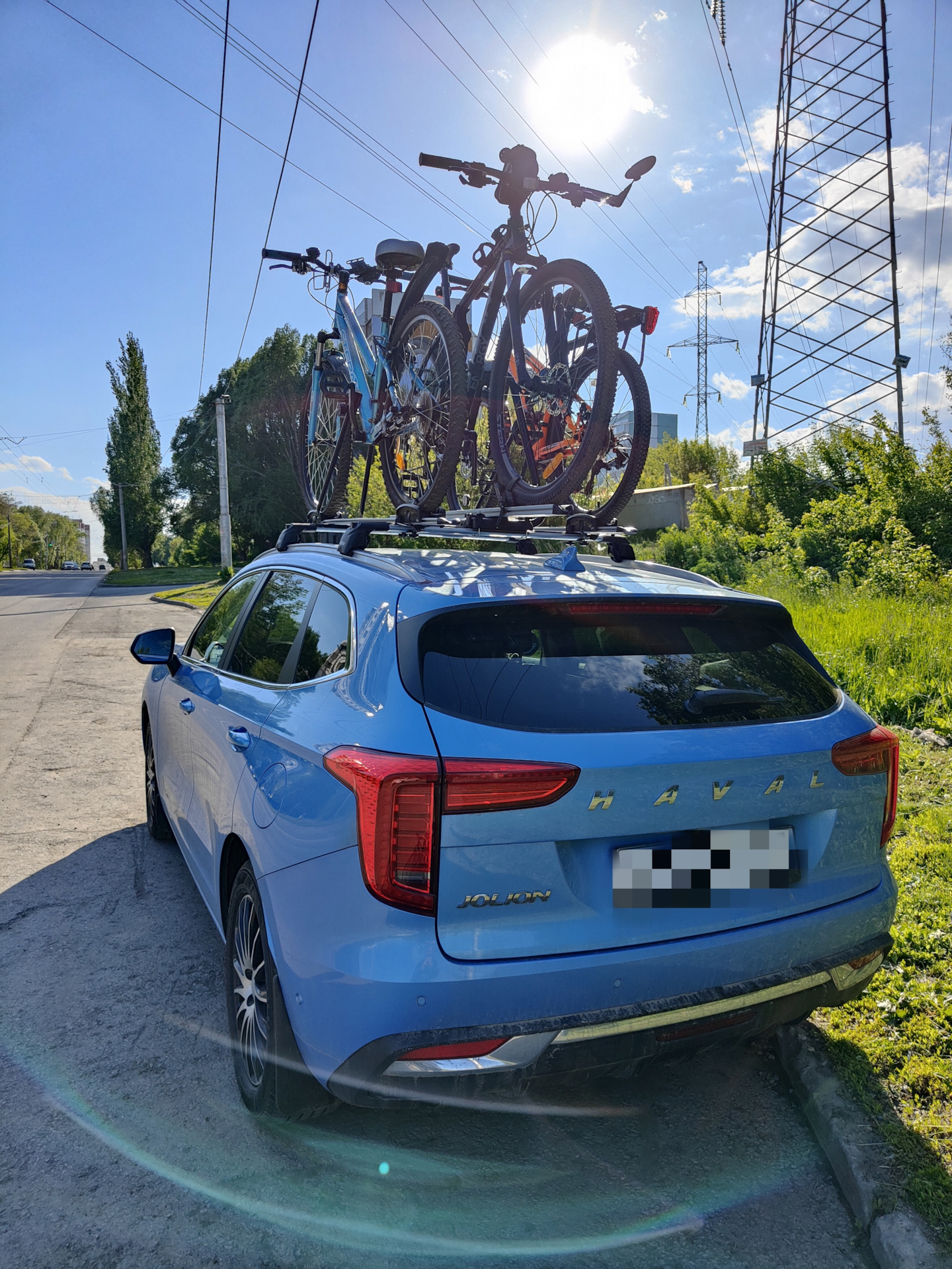 Бюджетное велокрепление на фаркоп — Haval Jolion, 1,5 л, 2024 года ...