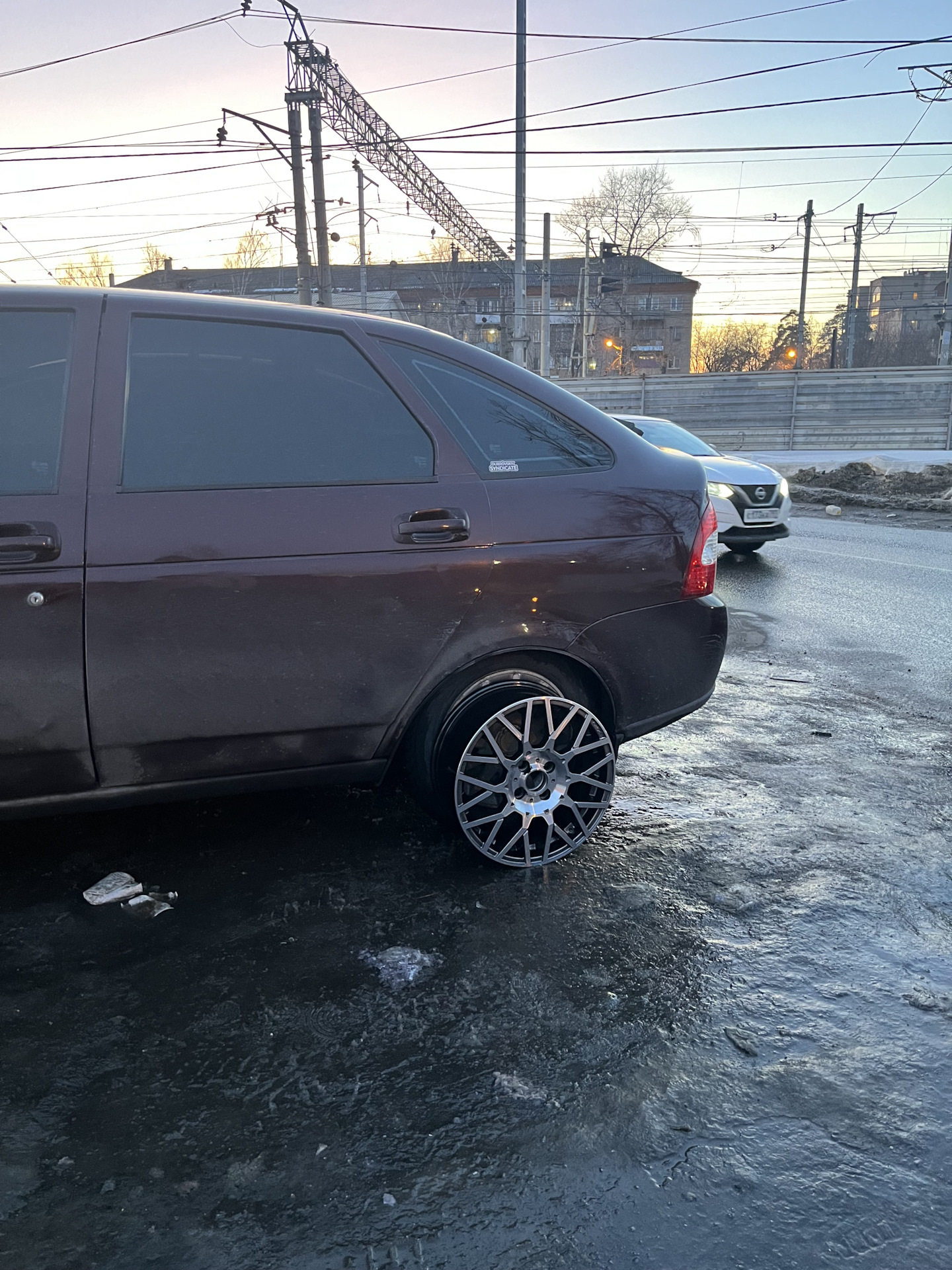Р16 на лето — Lada Приора хэтчбек, 1,6 л, 2012 года | тюнинг | DRIVE2