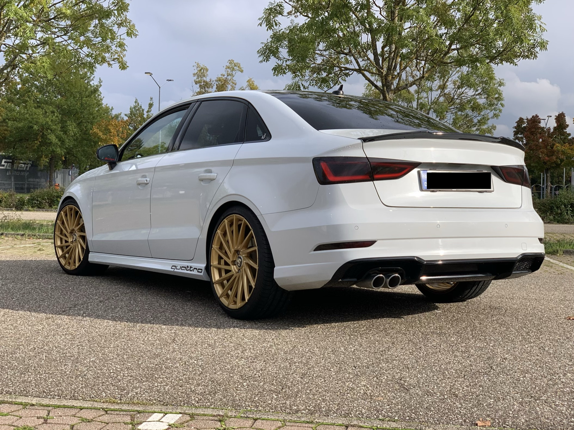 #13 Подвеска ч.1. Пружины Eibach Pro-kit — Audi A3 Sportback (8VA), 1,4 л, 2014 года | тюнинг ...