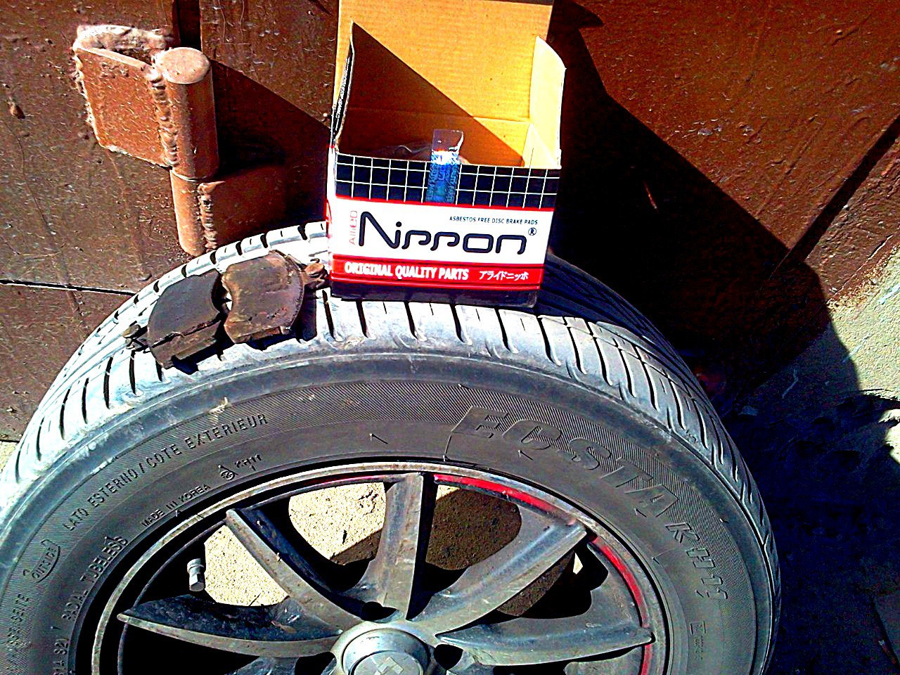 #Тормозные колодки Nippon — LADA 21093i, 1,5 л., 2002 года | запчасти ...