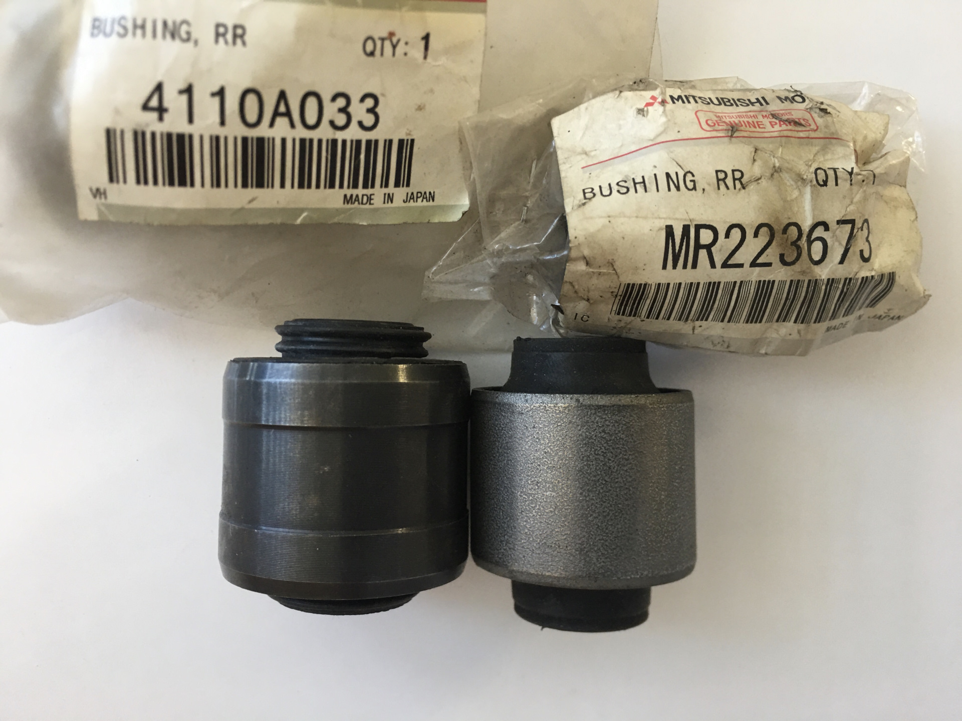 Хорошие сайлентблоки подвески — Mitsubishi Galant (8G), 2 л, 2002 года ...