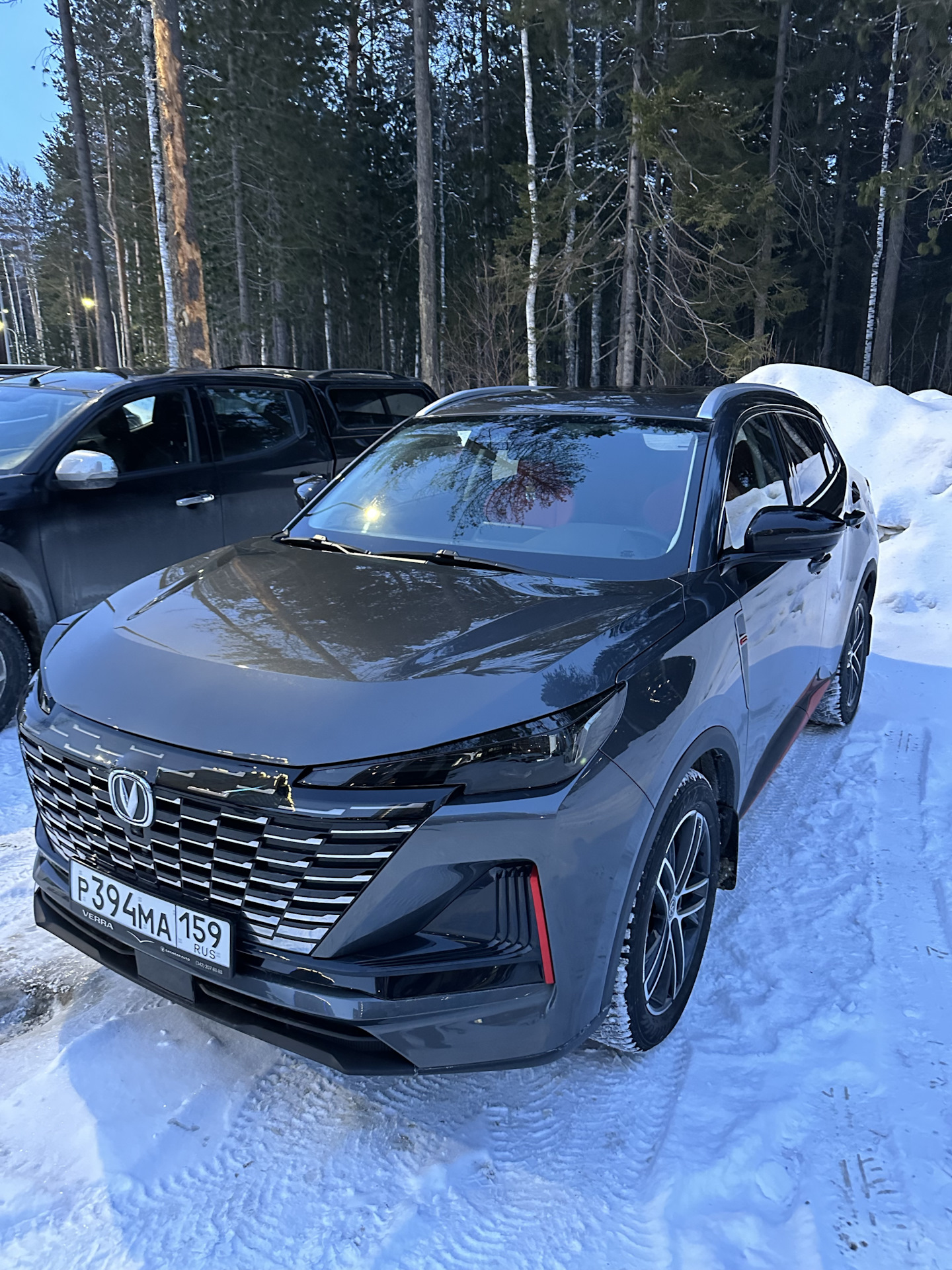 Ресницы на фары — Changan CS55 Plus (2G), 1,5 л, 2023 года | стайлинг | DRIVE2