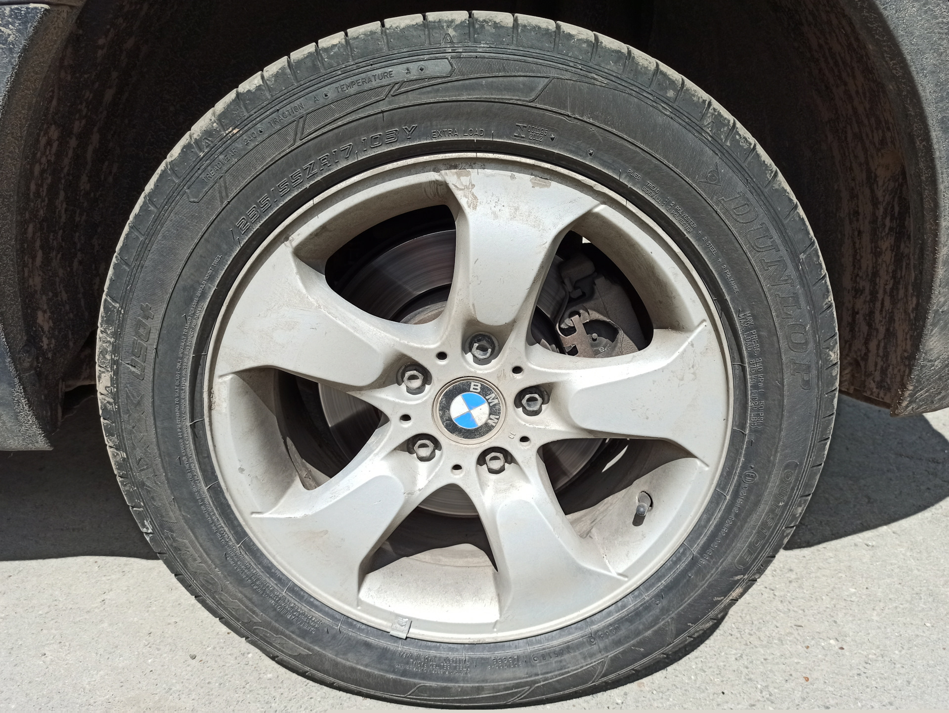 Летняя резина на x3 F25 245/50 R18 — BMW X3 (F25), 2 л, 2017 года ...