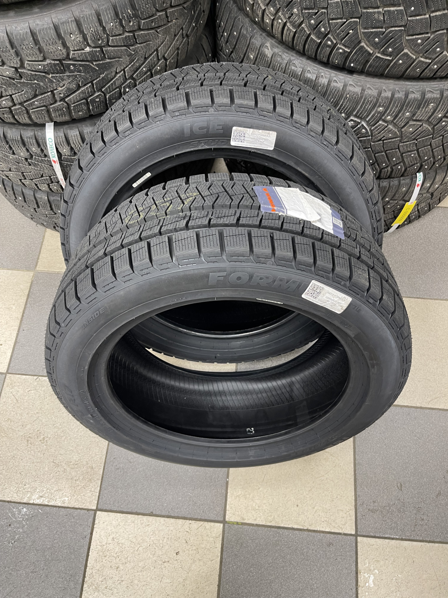 Новая зимняя резина Pirelli Formula Ice Fr 205/60 R16 96T — Audi A4 (B8 ...