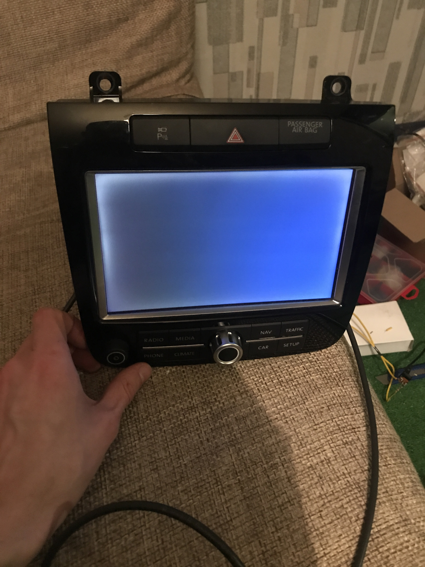 Победа на rns 850 — Volkswagen Touareg (2G), 3,6 л, 2013 года | поломка ...