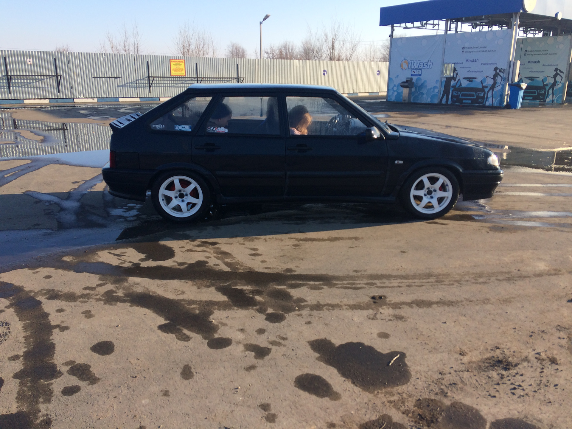 #11 Slik L173S W r14 4x98 на ваз 2114. — Lada 2114, 1,5 л, 2007 года ...
