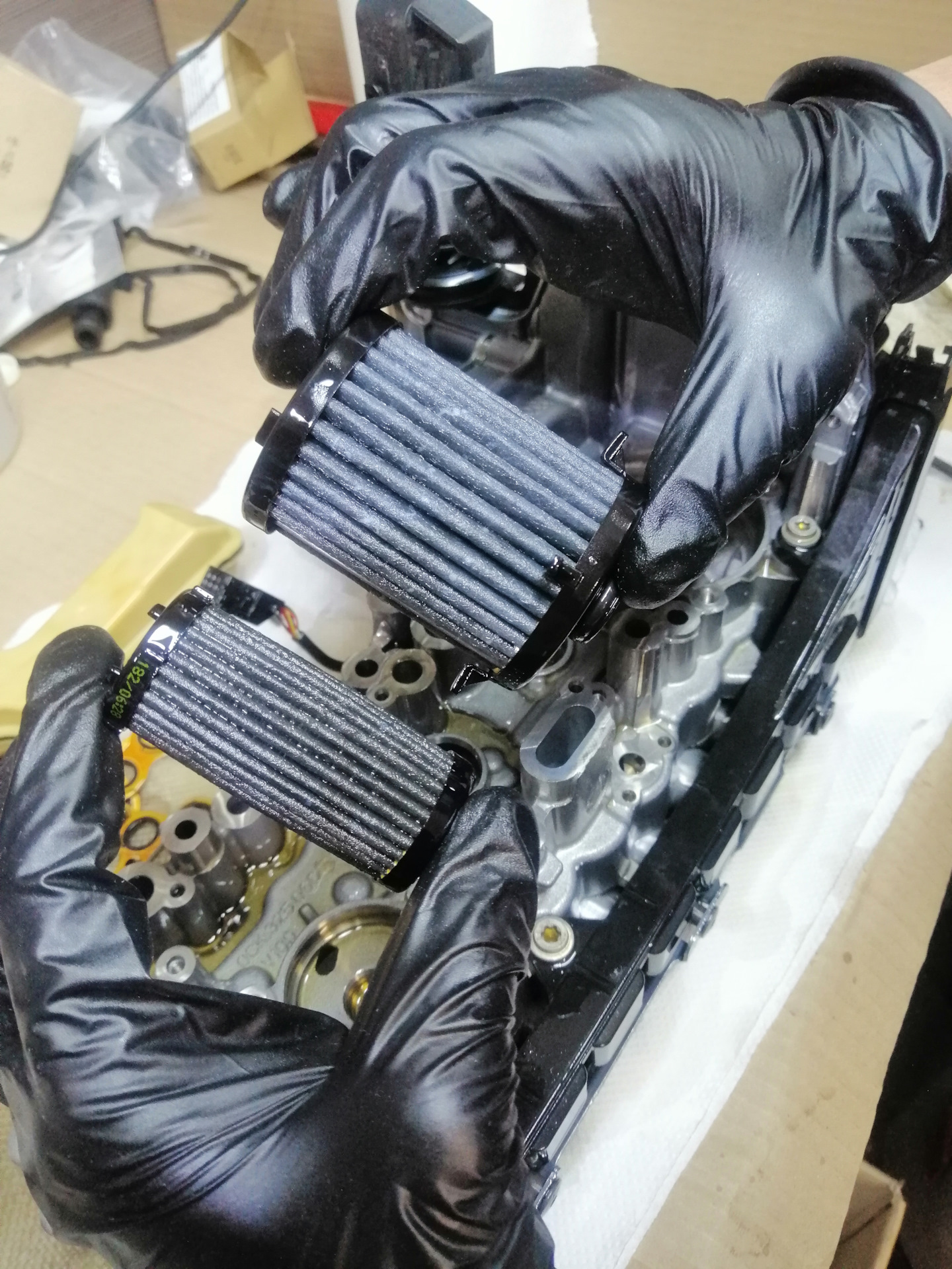 замена масла в dl382 или 0ck/0cl — Audi A6 (C7), 1,8 л, 2015 года ...