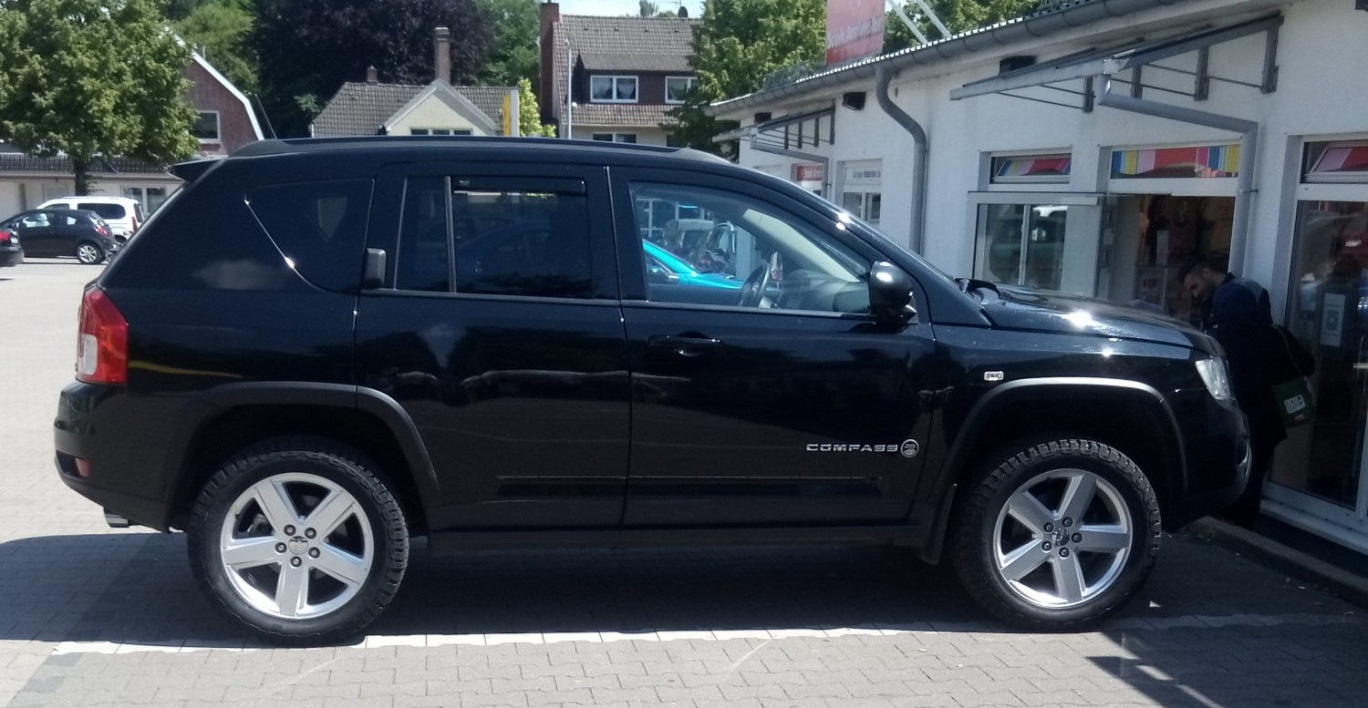 Шины R18 235/55 — Jeep Compass (1G), 2,4 л, 2014 года | колёсные диски ...