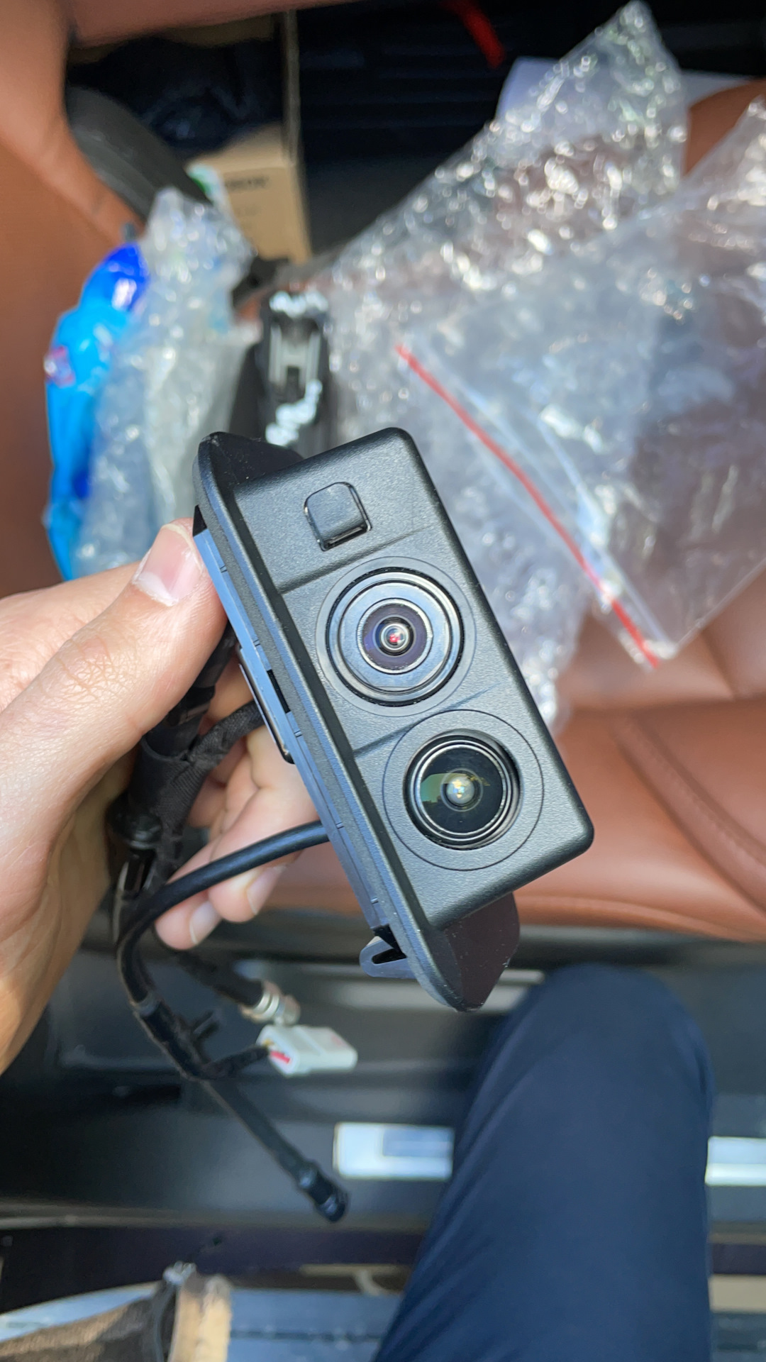 Установка зеркала с камерой от Escalade 2017+ на Escalade ESV/Tahoe ...