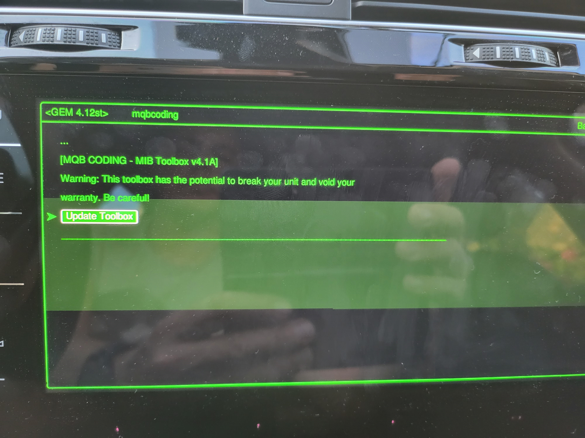 MIB2 Toolbox — Патч для навигации DPro — Volkswagen Tiguan (2G), 2 л ...