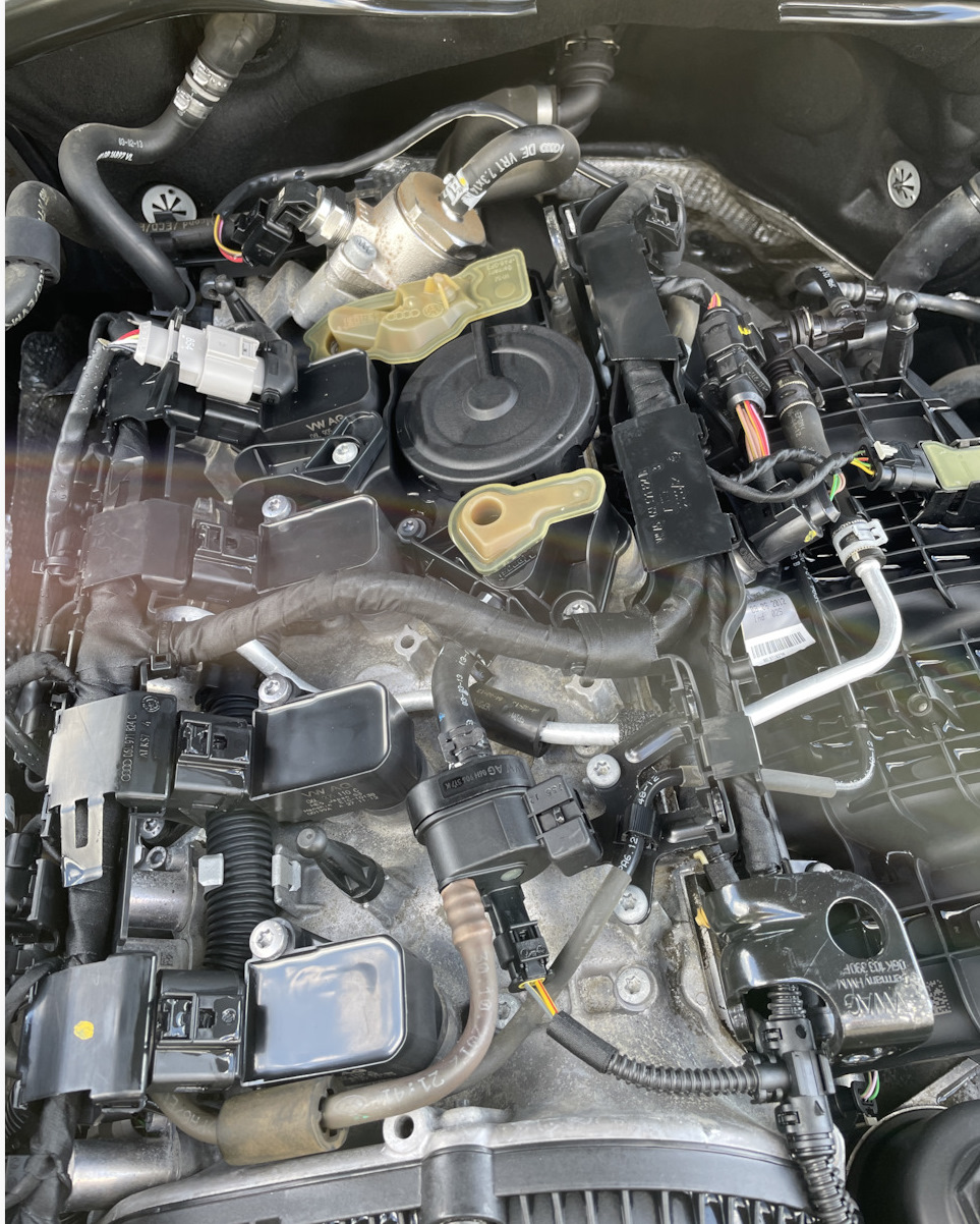 Обратная замена трубки охлаждающей жидкости 06L121081E — Audi Q5 (1G ...