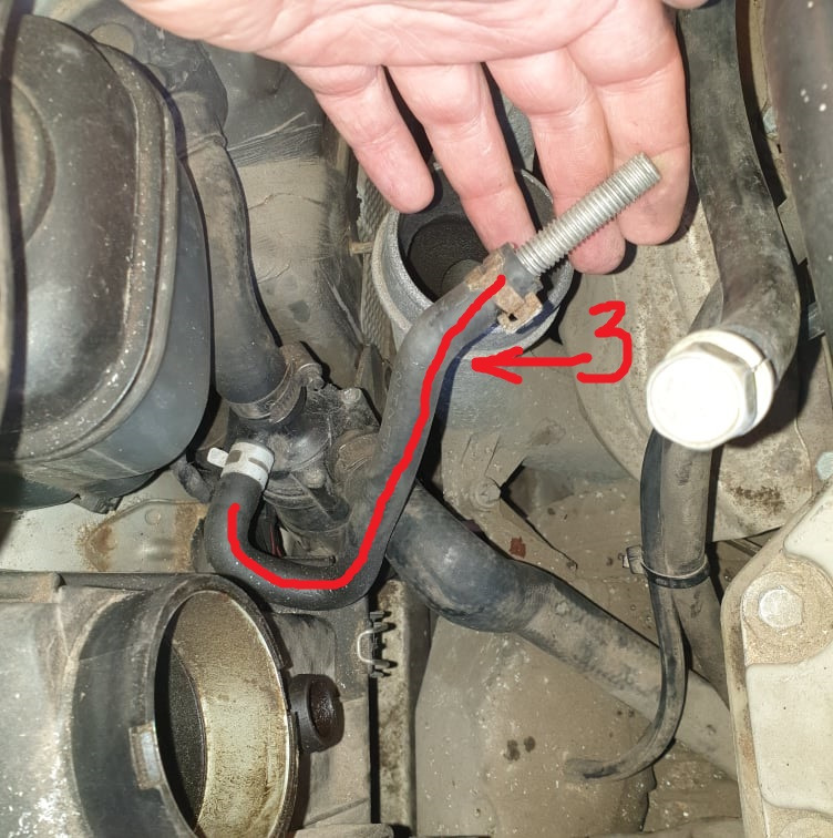 Чистка ВКГ part. 1 "ВЕРХ" — Mercedes-Benz SLK (R170), 2,3 л, 1999 года ...