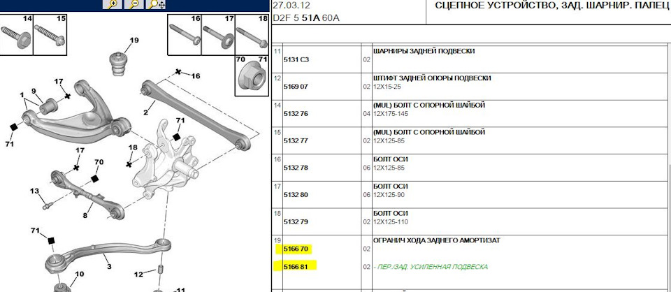 Замена задних отбойников — Peugeot 407, 2 л, 2004 года | своими руками ...