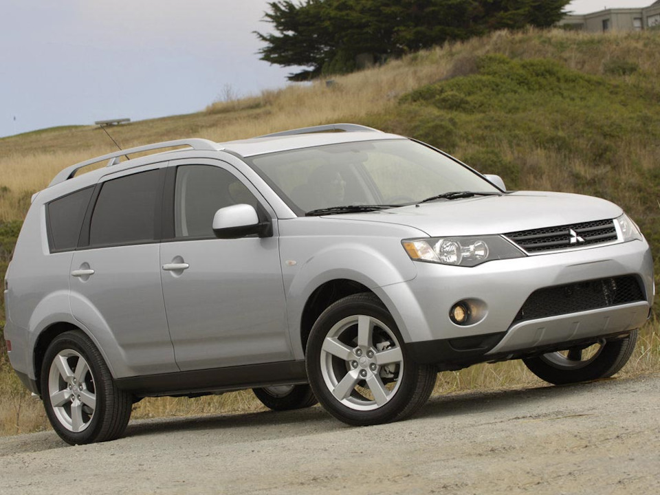 Решетка радиатора RalliArt — Mitsubishi Outlander XL, 3 л, 2008 года ...