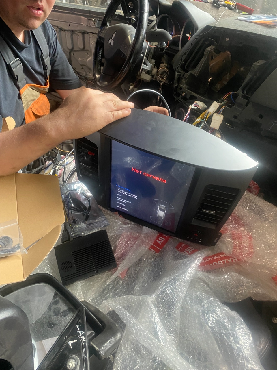 Система кругового обзора 3D ADAS BIRDVIEW 360 — Mitsubishi Lancer X, 2,4 л, 2014 года ...