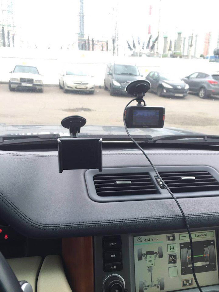 Держатель для телефона — Land Rover Range Rover (3G), 3,6 л, 2008 года ...