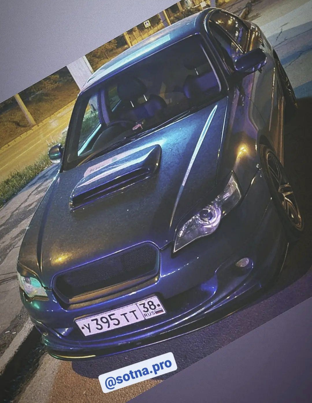Фары "Аля субару 2018" — Subaru Legacy B4 (BL), 2 л, 2004 года ...
