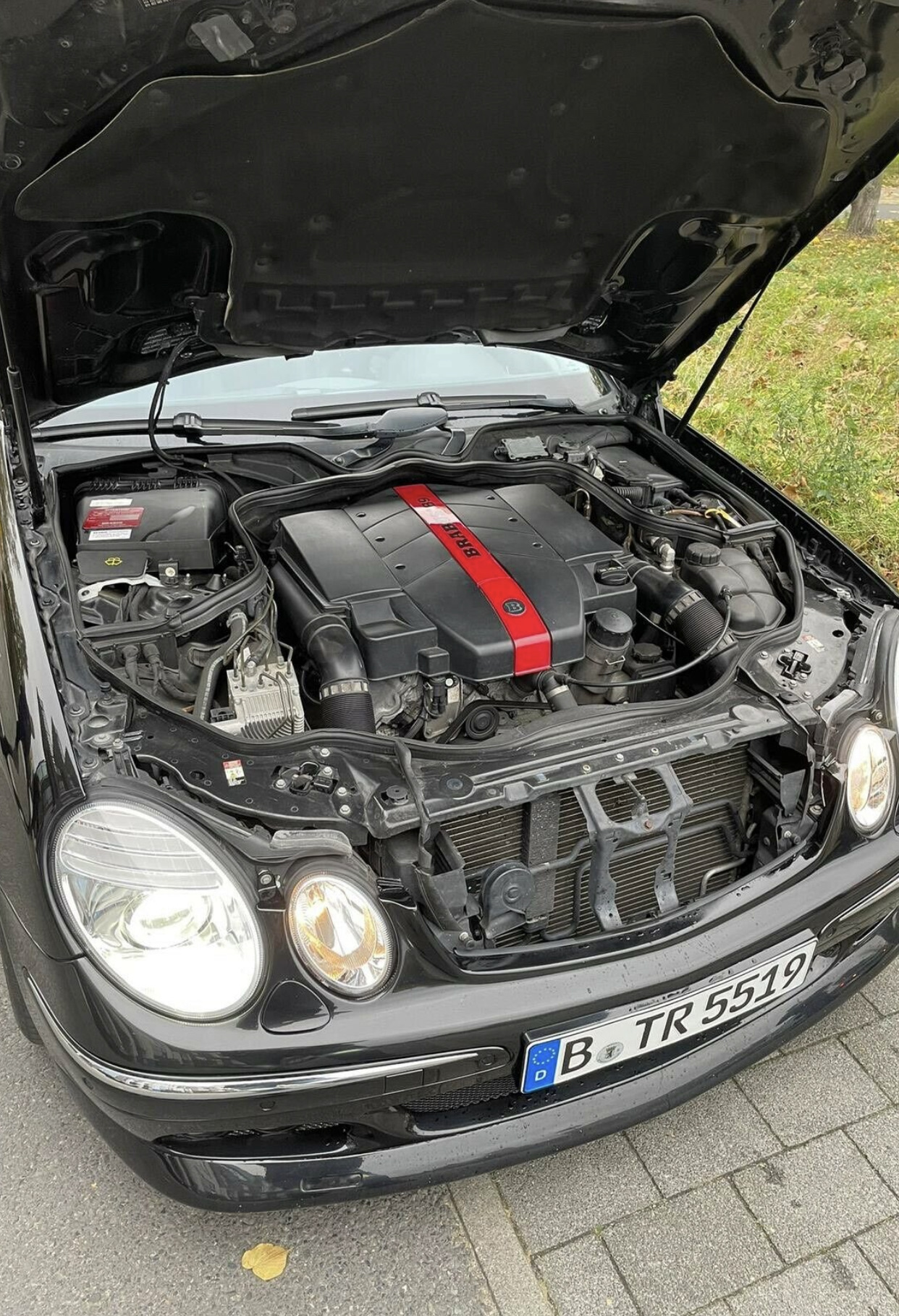 Mercedes-Benz E-Class (W211) 3.8 бензиновый 2003 | BRABUS B9 (3.8-280л ...