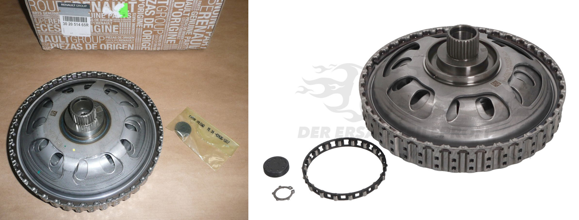 Сцепление для робота DW5 ( VALEO 855201 ) — Renault Talisman, 1,6 л ...