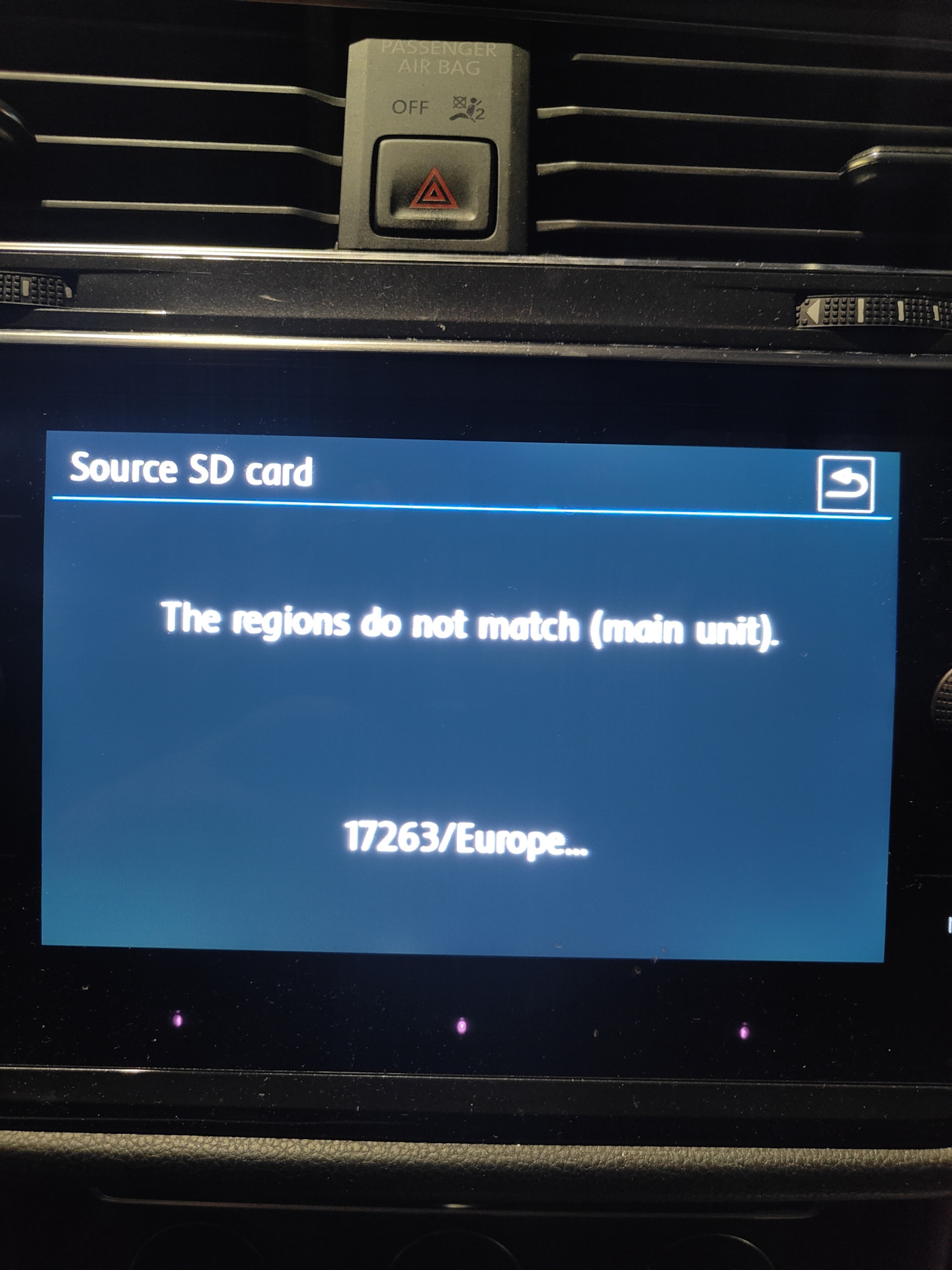 Конвертация американского MIB2 STD вариант 17269 в европейца без обращения к "проффесионалам ...