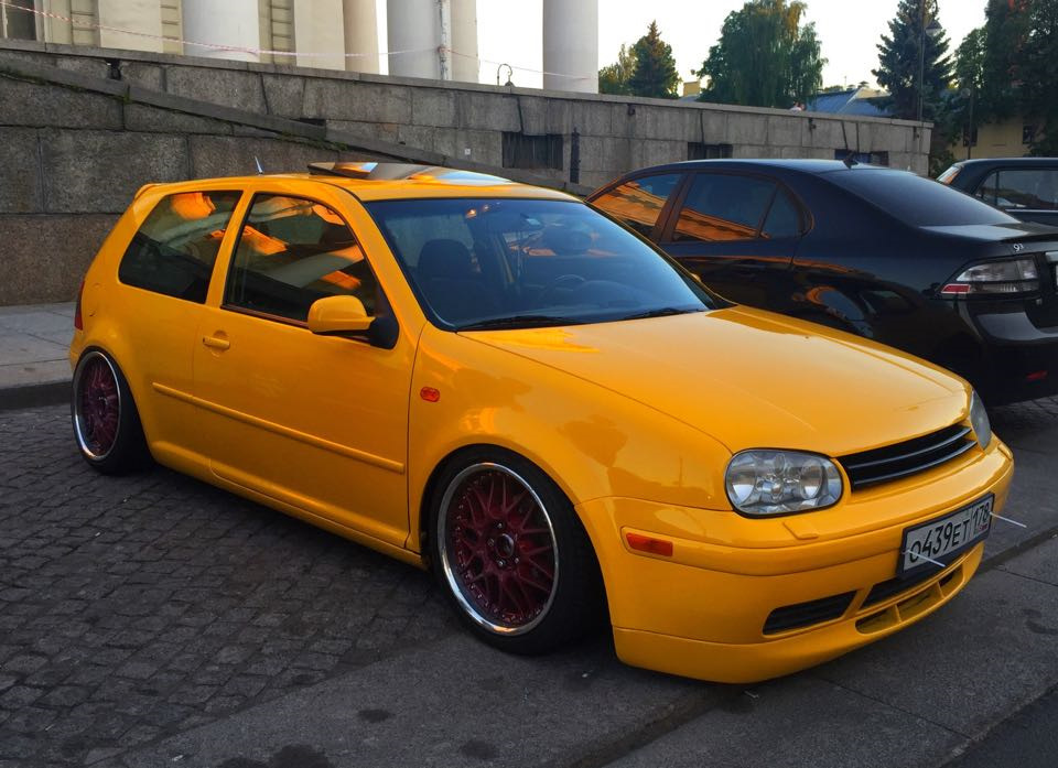 Американские габариты — Volkswagen Golf Mk4, 1,6 л, 2001 года ...