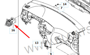 Клипсы — KIA Rio (2G), 1,4 л, 2006 года | запчасти | DRIVE2