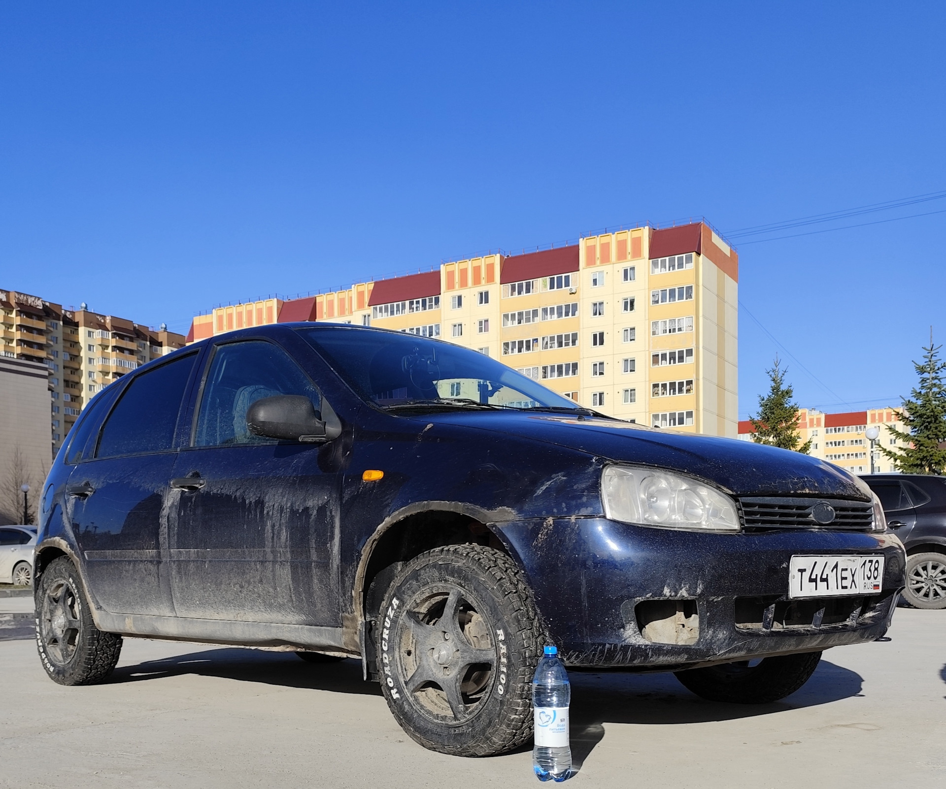 Увеличение клиренса калина 1 — фото с замерами — Lada Калина Универсал ...