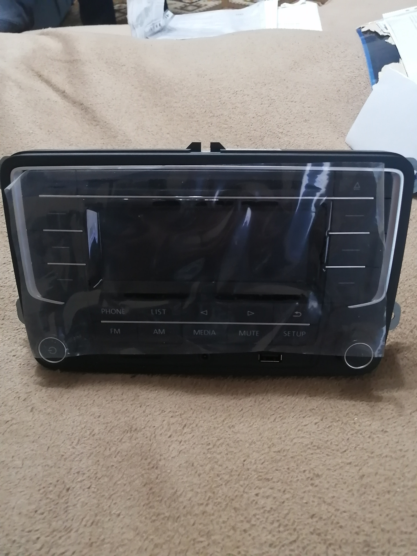 Магнитола RCD 320 — Volkswagen Polo Sedan, 1,6 л, 2012 года | автозвук ...