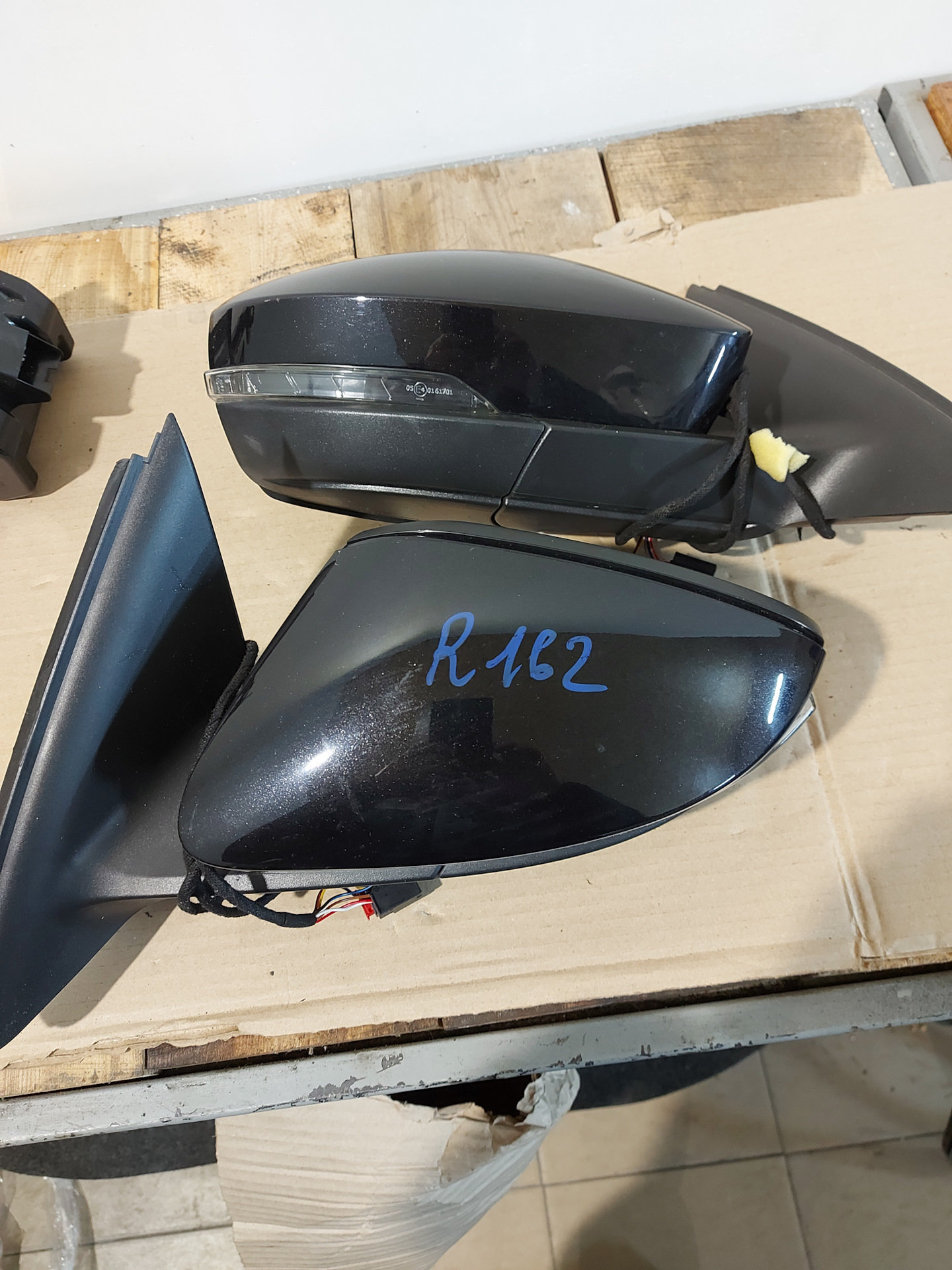 Зеркальный элемент (правый). — Skoda Octavia A7 Mk3, 1,6 л, 2014 года ...